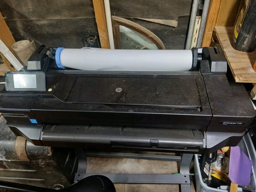 HP DesignJet T120 Wide Format Color Poster Printer 38" READ DESCRIPTION ...
