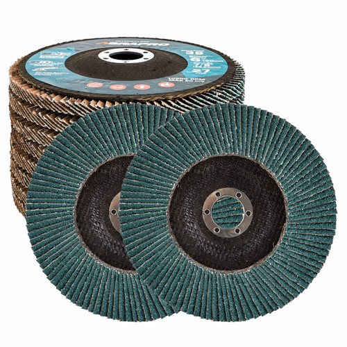 10 Pack, 6" x 7/8" Flap Discs,Arbor Size 7/8-inch,T27 Industrial ...