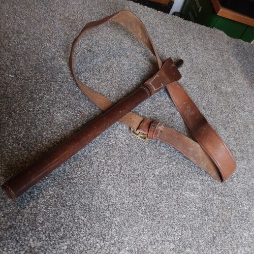 Antique - Military Officers - WW2 - Leather Riding Crop - Swagger Stick ...