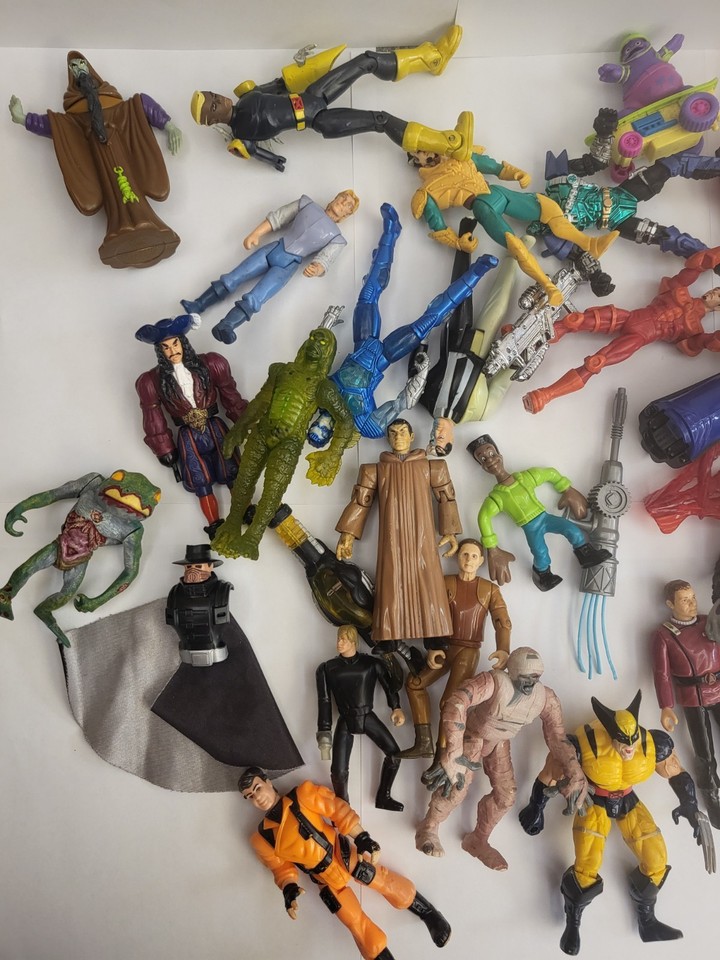 Vintage , 90s Toys Mixed Lot Action Figure Weapons Accessories Parts | eBay