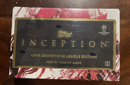 2020-21 TOPPS UEFA UCL INCEPTION SOCCER FACTORY SEALED MINT HOBBY BOX ...