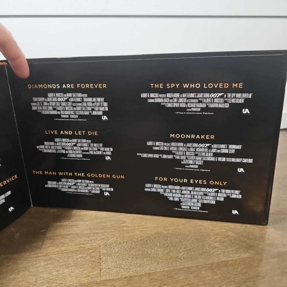 James Bond Collection 50th Anniversary Blu-Ray Box 23 Films James Bond ...