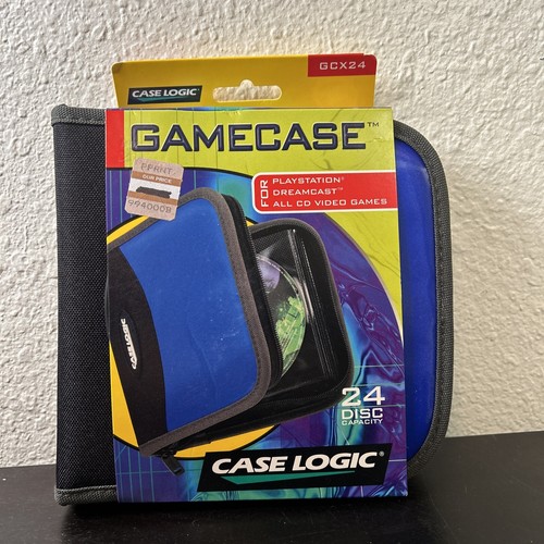 Case Logic GameCase 24-Disc CD Wallet Holder Travel Zipper Bag New | eBay