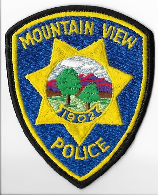 Mountain View Police Department, California Shoulder Patch V1 | eBay