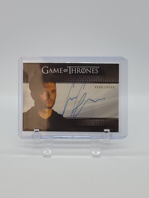 Rittenhouse Game of Thrones KERR LOGAN Auto Autograph - MATTHOS ...