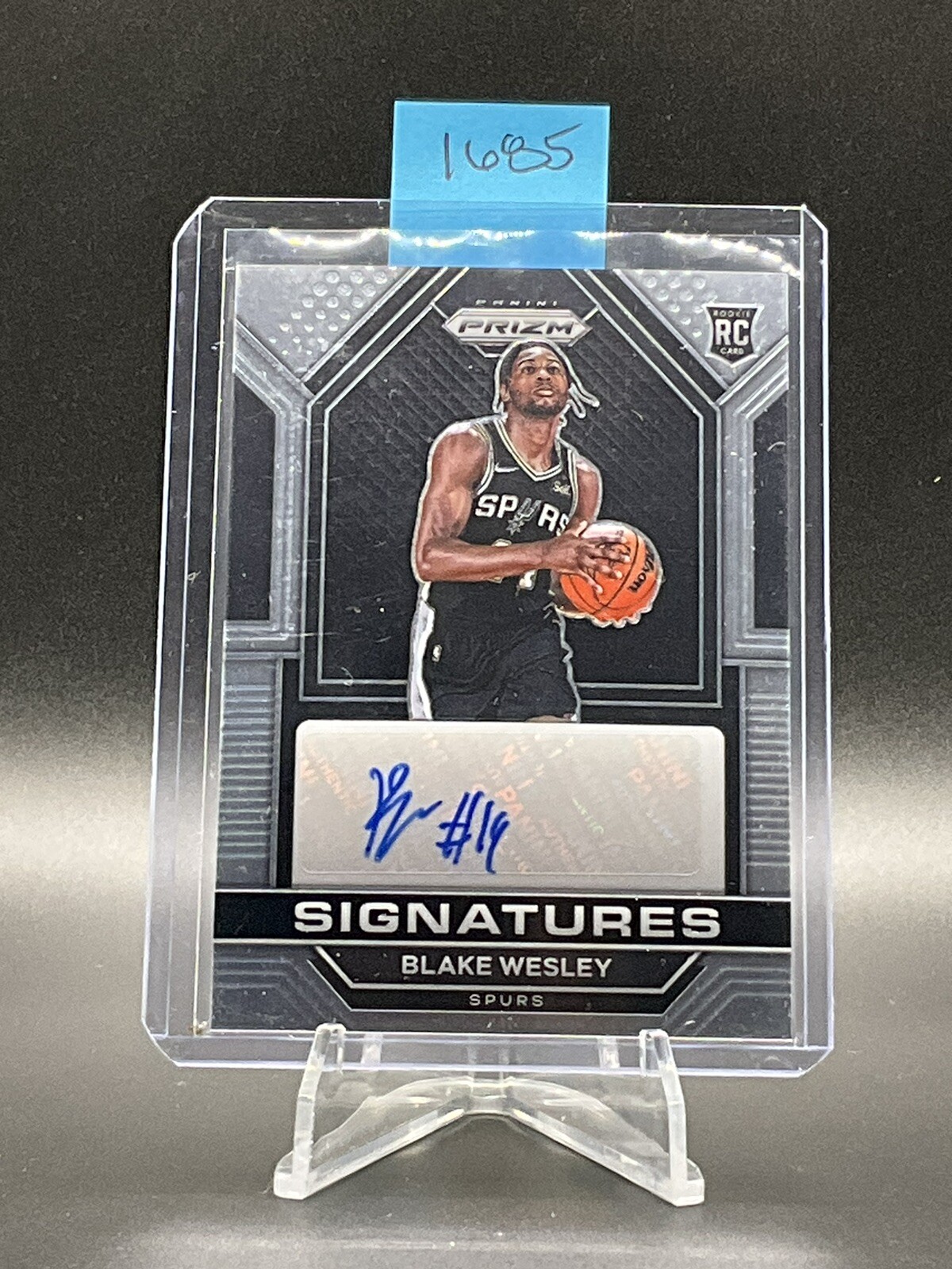 2022-23 Prizm Blake Wesley Autograph Rookie Signatures Auto RC #RSI-BWE ...