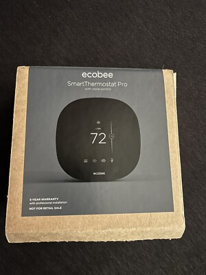 Ecobee Smart Thermostat Pro 5th Generation With Voice Control Eb ...