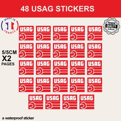 Stickers Usag 48 Pièce vinyle Original | eBay