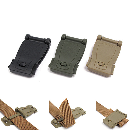 10x Strap link Tactical Buckle Backpack Bag Connect Webbing Belt Clip ...