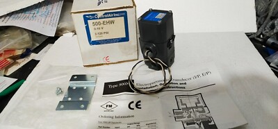 Control Air 500X I/P E/P Converter 0-10V 3-120PSI Transducer Controller ...