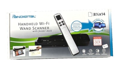 Pandigital Hand-Held Wand Scanner S8X1102WH (White) | eBay