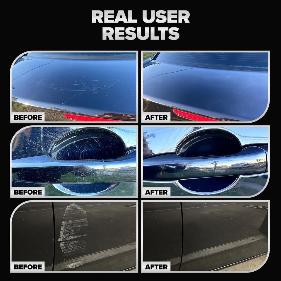 Carfidant Black Scratch and Swirl Remover-Kit with Buffer Pad | eBay