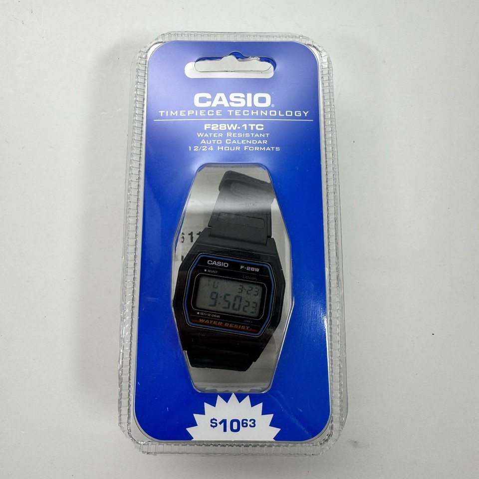 Casio F28W-1TC New In Package F28W Module 586 1156 NOS Vtg | eBay
