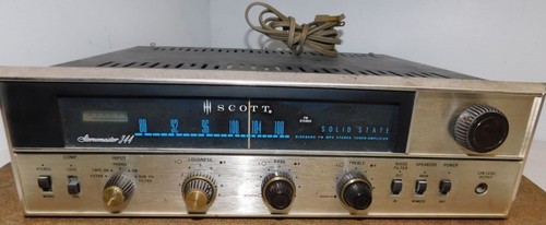 Vintage Scott 344 Stereomaster FM Receiver. Overall appearance is very ...
