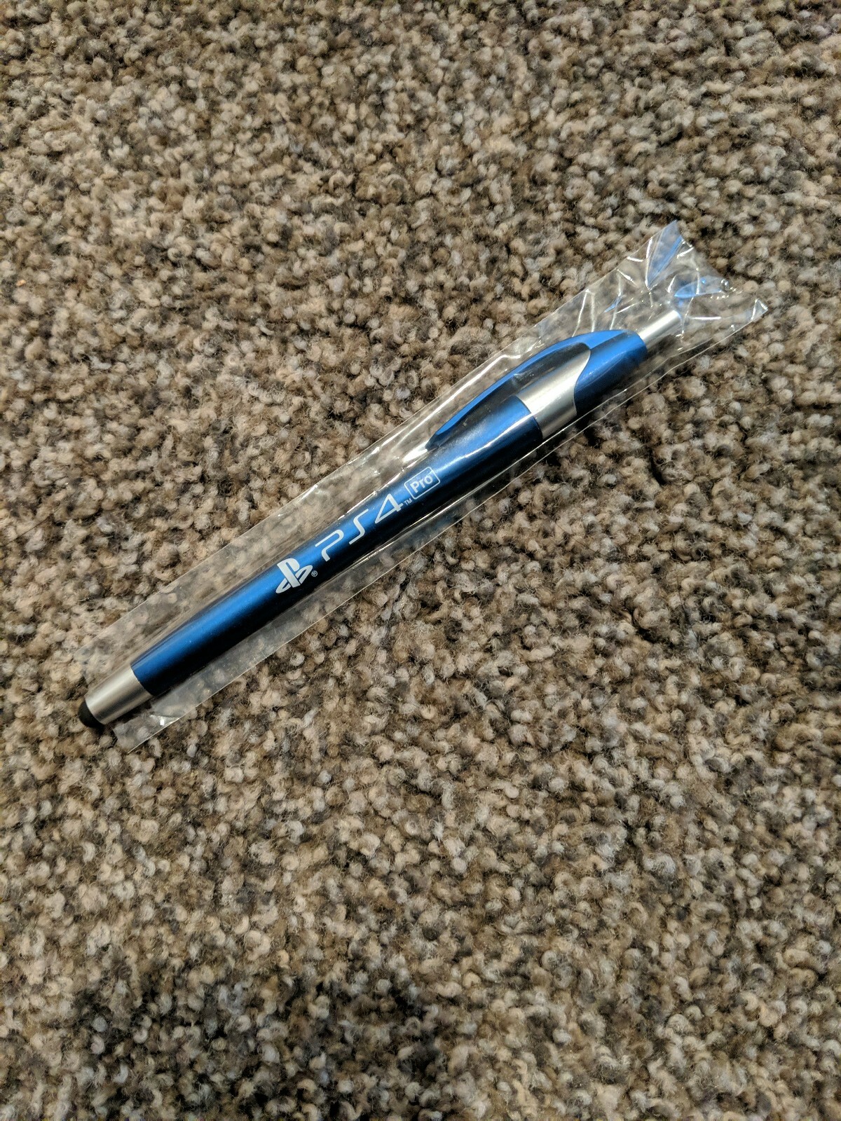 Sony Playstation 4 Console PS4 Pro System Promotional Blue Stylus Pen ...