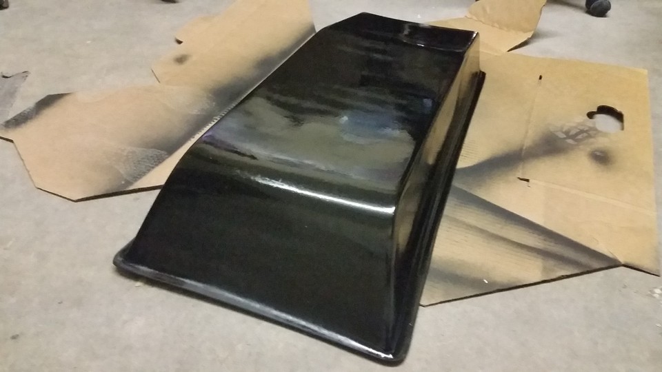 Universal Fit 5" Grump Lump Hood Scoop | Black | Fiberglass | Canada