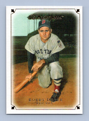 2007 Upper Deck Masterpieces #59 Bobby Doerr Boston Red Sox | eBay