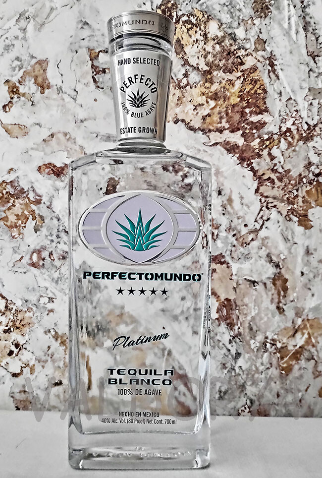 TEQUILA PERFECTOMUNDO BLANCO MEXIQUE 70cl 40° à 39€ - TEQUILA