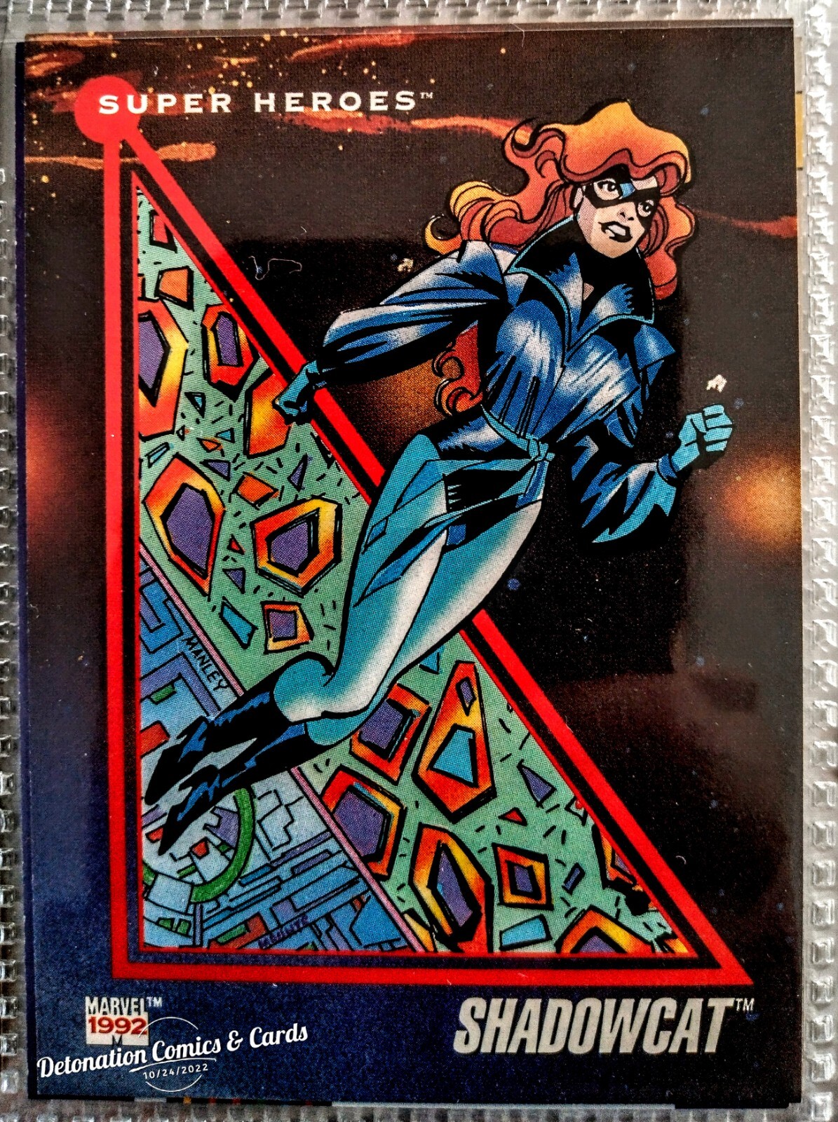 MARVEL SUPER HEROES 1992 IMPEL TRADING CARD # 35 SHADOWCAT (SERIES 3 ...