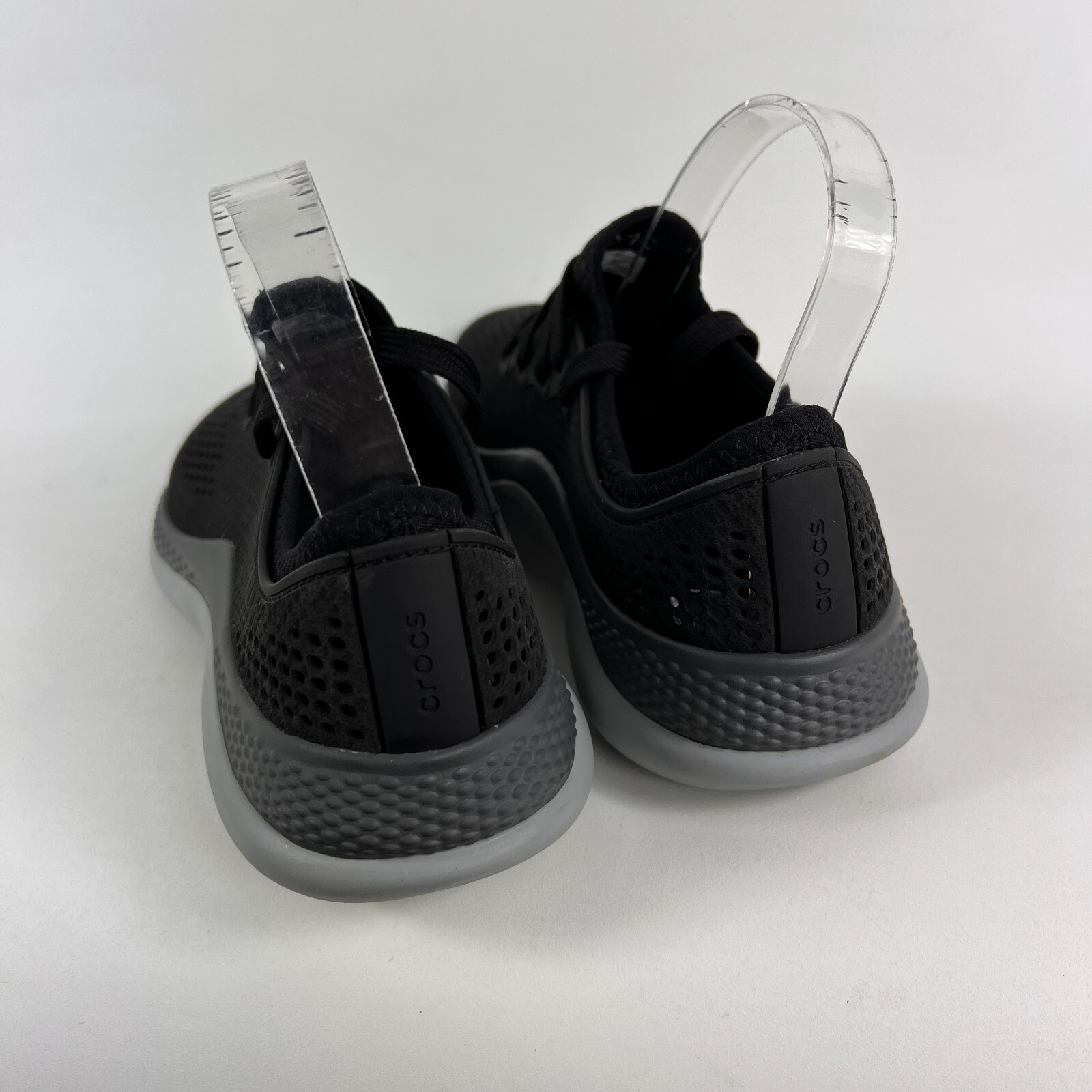 Crocs literide 360 pacer sneakers mens size 8 grey bl… - Gem