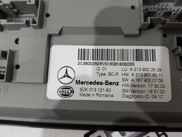 Mercedes-Benz W213 SAM Sicherungskasten ECU Steuergerät A2139002929 ...