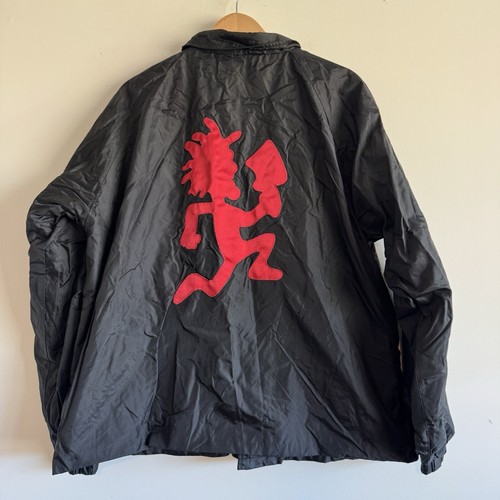 Vtg ICP Psychopathic Records Hatchetman Juggalo Windbreaker Jacket Men ...