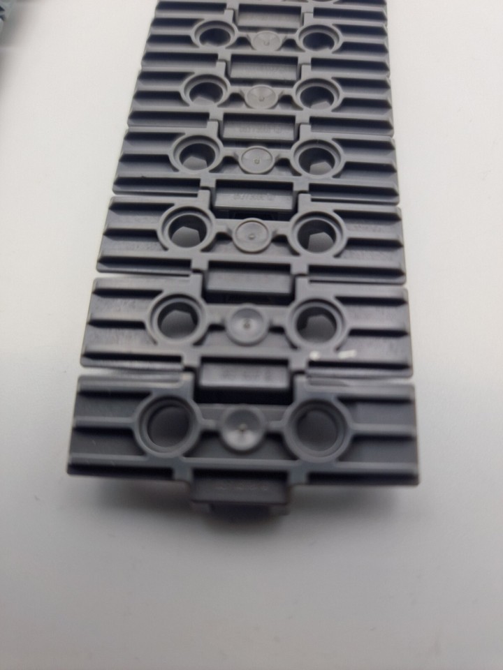Lego Technic Caterpillar Tank Track X40 Links Tread Two Pin Holes DARK ...