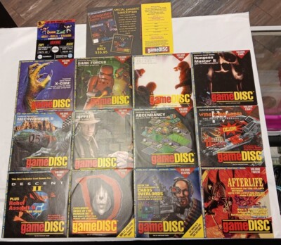 Computer Game Review Magazine Game Disc Volume 1-12 Latest Demos ...