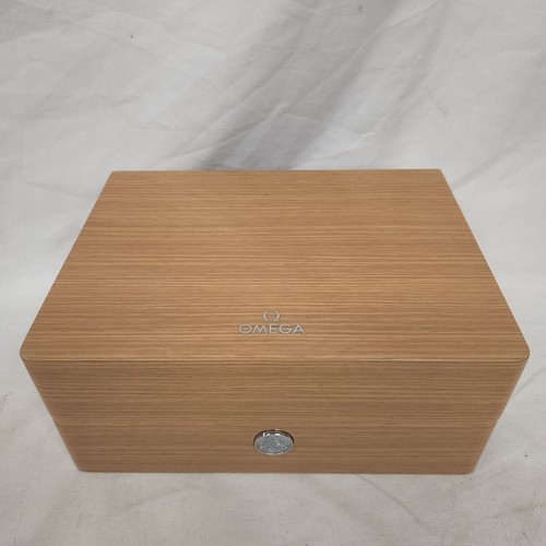 Omega Wooden Gift Box Empty Case Watch | eBay