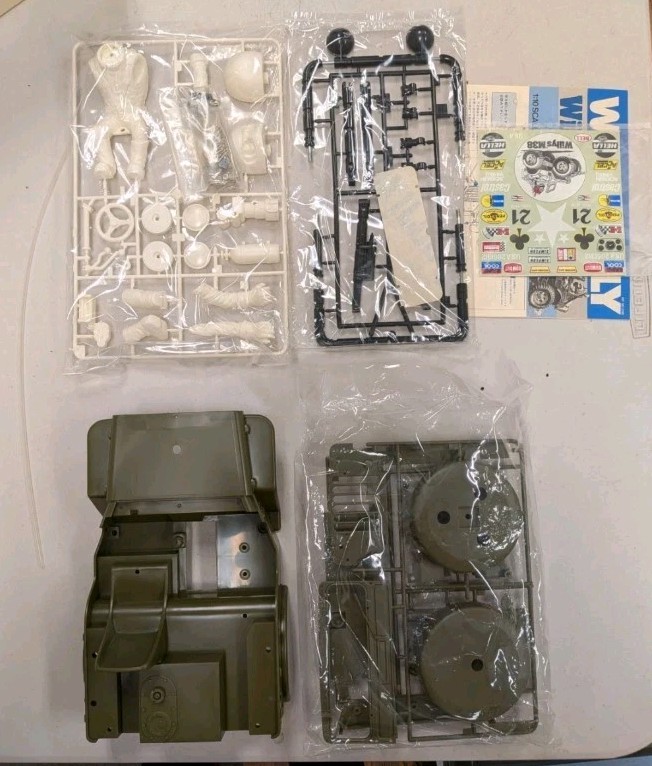 Vintage 1980’s Tamiya Wild Willy M38 1/10 Body Parts Set | eBay