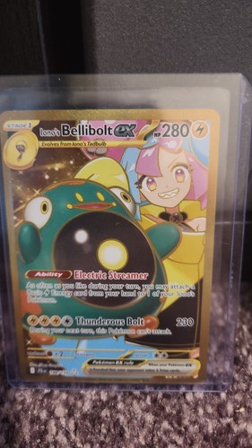Pokemon TCG - Journey Together - Iono's Bellibolt ex 188/159 Gold ...