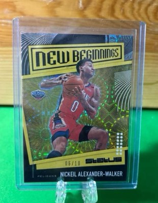 Nickeil Alexander Walker 2019-20 Status New Beginnings Gold /10 | eBay