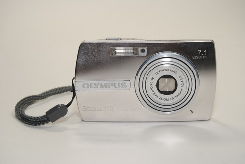 OLYMPUS Stylus 710 Digital Camera 7.1 Megapixel- Camera Only - Works | eBay