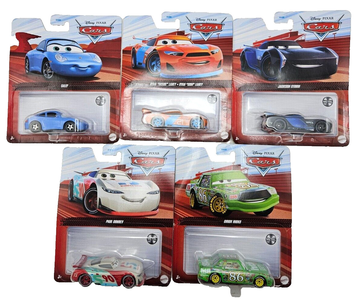 Paul Conrev Disney Mattel Pixar Cars Movie Metal Diecast (New Damaged ...