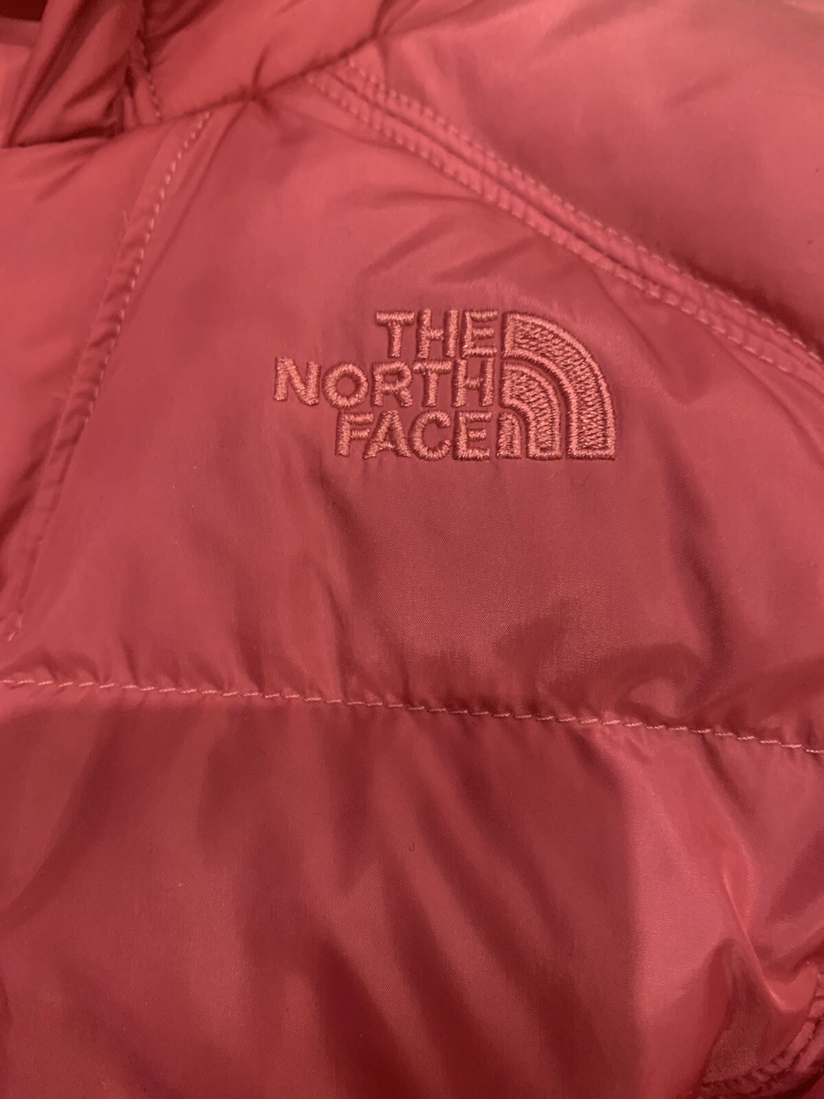 North Face Red Puffer Jacket 550 Series Size Large Wo… - Gem