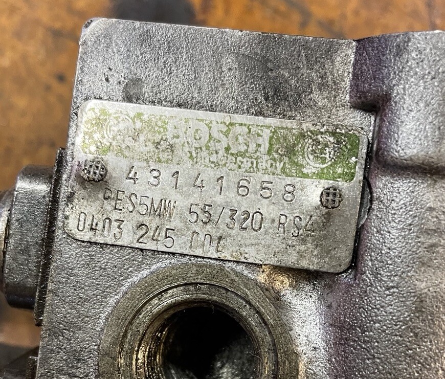 Bosch Fuel Injection Pump 0403245004 for Mercedes W123 W126 300D Turbo ...