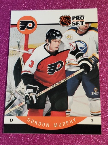 1990-91 Pro Set Gordon Murphy RC Philadelphia Flyers #221 | eBay