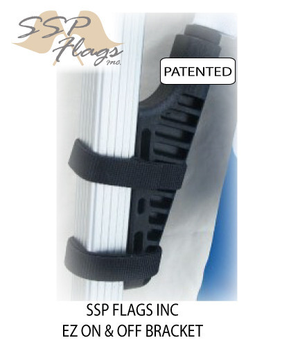 RANGER Golf Cart Flag with SSP Flags EZ On & Off Bracket | eBay