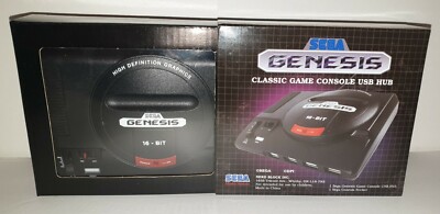 NEW RARE in box SEGA Genesis USB 4 port Hub (can be raspberry pi build ...