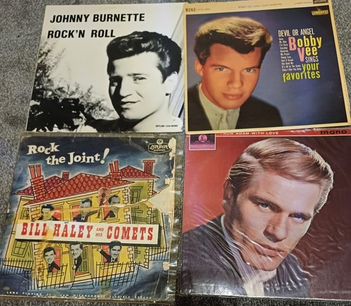 Rare Rock N Roll L.Ps ,Johnny Burnette, Bobby Vee,Bill Haley, Adam ...