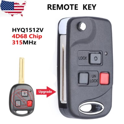 for Lexus GX470 LX470 2003-2009 Upgraded Keyless Remote Key Fob ...