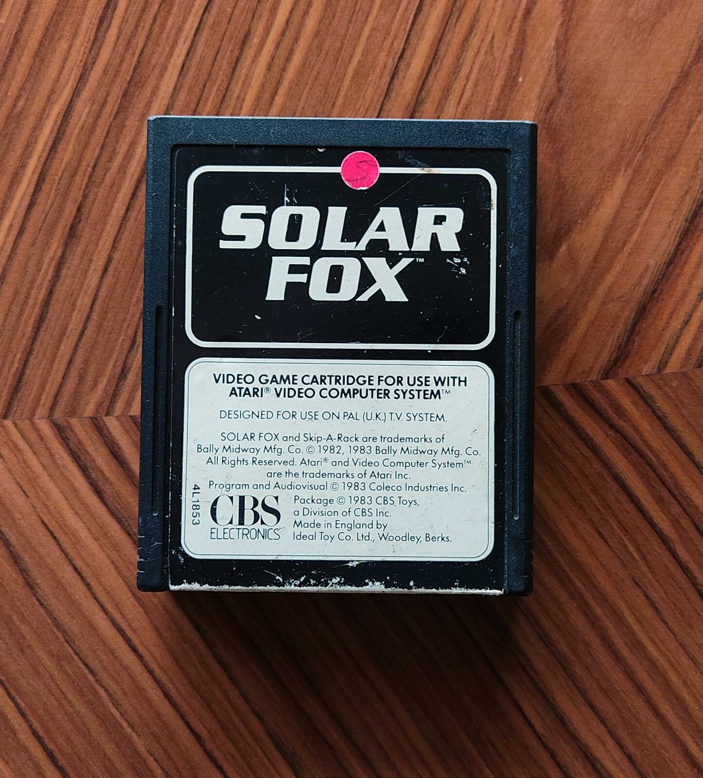 Solar Fox Atari 2600 - Prix - Photo - Présentation