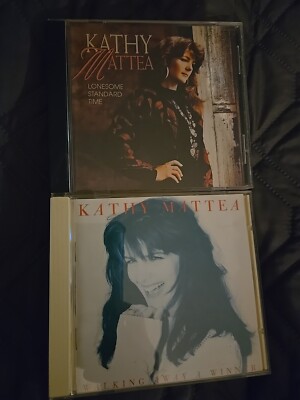 2x Kathy Mattea Cd's, Lonesome Standard Time, Walking Away A Winner | eBay