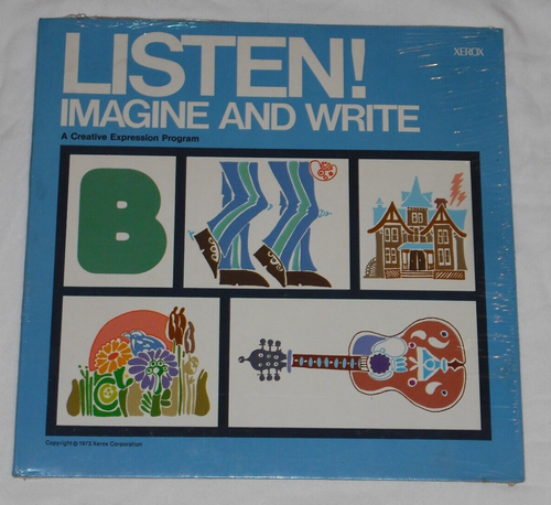LISTEN!-Imagine And Write #763 (1973) Sealed XEROX LP | eBay