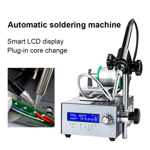 Semi-automatic Foot-operated Solder Machine 75w LED Digital Soldering ...