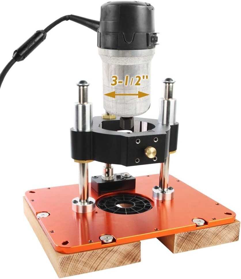 Router Lift Systems for 3.5 " Diameter Motors Bosch/ Kreg/ Dewalt ...