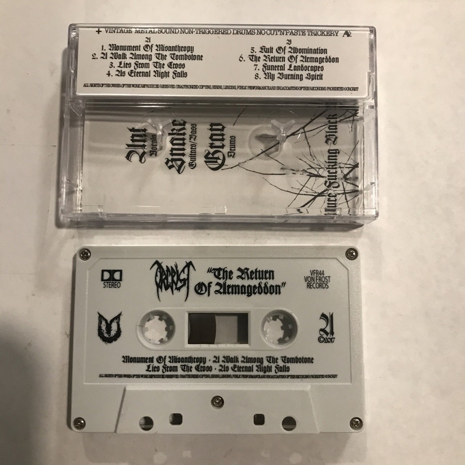 Orcrist - The Return Of Armageddon Cassette 2018 vonfrostrecords ...