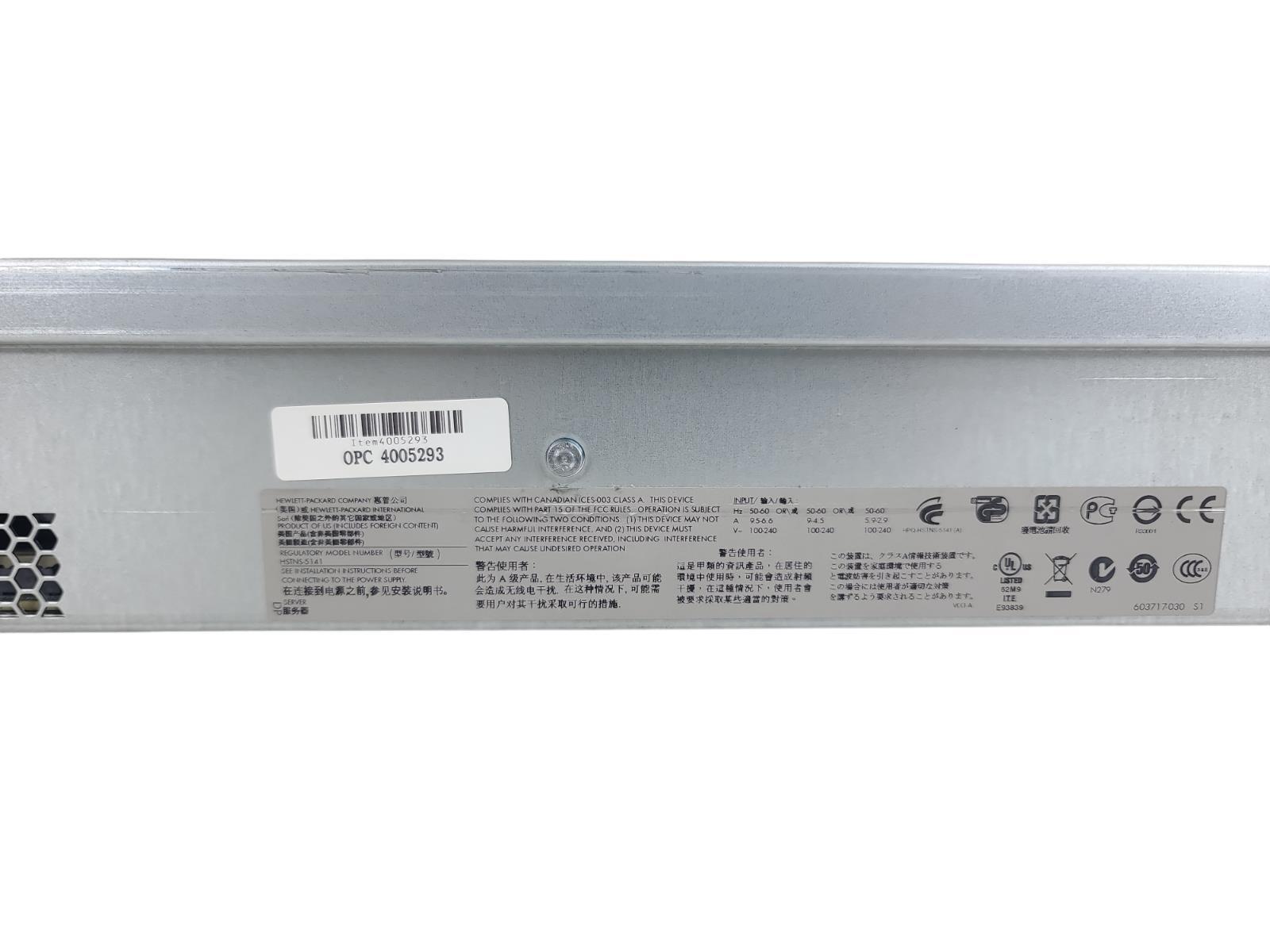 HP ProLiant HSTNS-5141 Server Rack | eBay UK