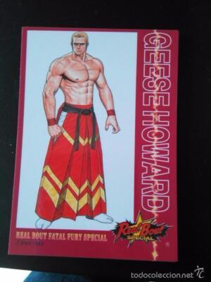 ART OF FIGHT FATAL FURY SPECIAL NEOGEO TRADING CARD SNK CAPCOM 1998 | eBay