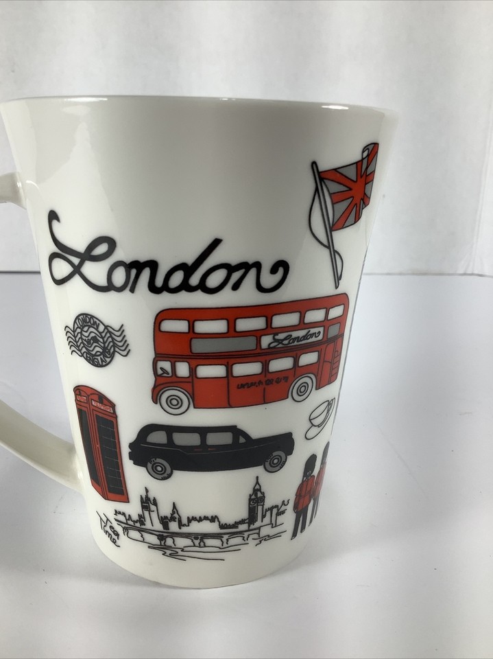 London Big Ben, Doubledecker Bus, Tea Time Collectible Coffee Tea Mug ...